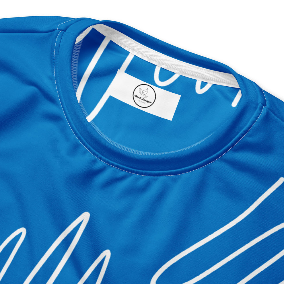 All-Over Print Recycled Unisex Sweatshirt Athletic Pattern Free Lines ...