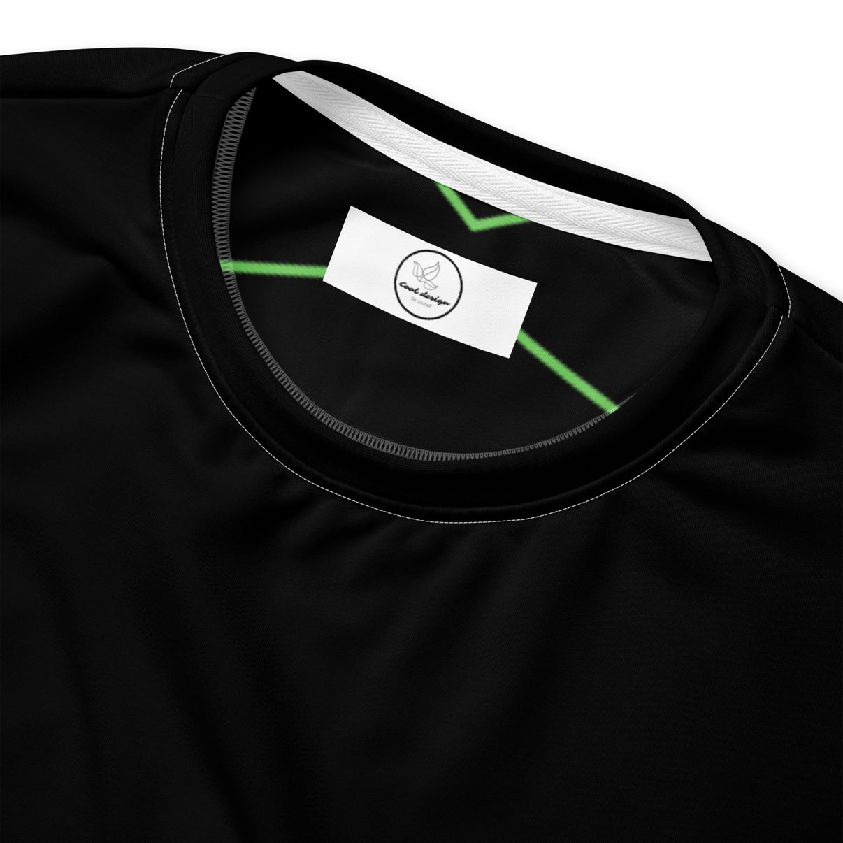 All-Over Print Recycled Unisex Sweatshirt Athletic Pattern V-Line Neon ...